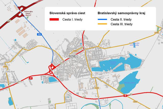 Správa ciest a ulíc v meste Senec | Senec