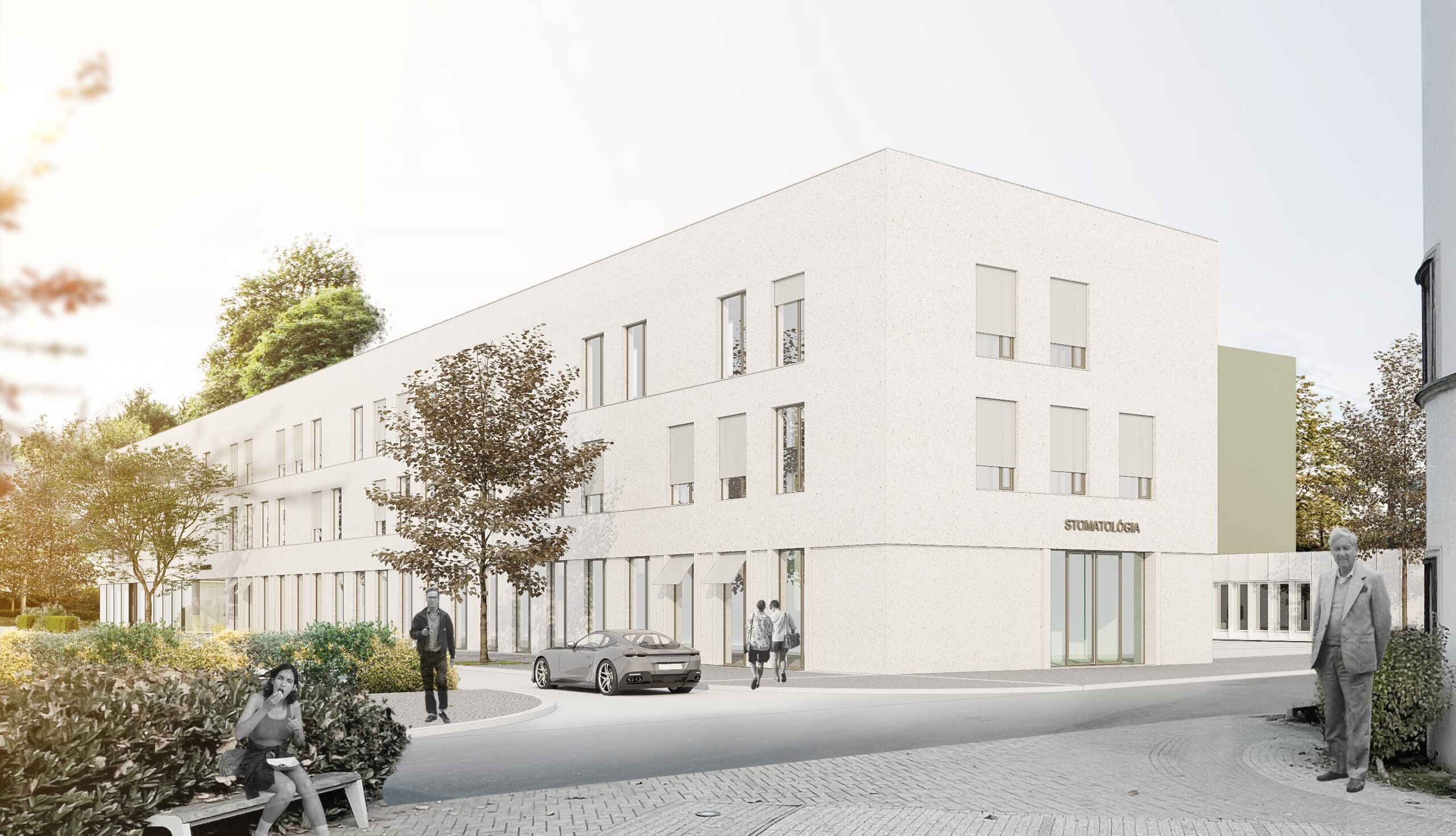 Rekonštrukcia a prístavba polikliniky Senec | Senec