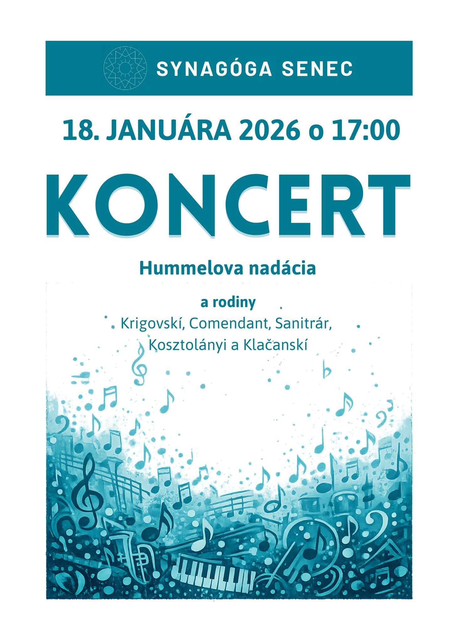 Koncert: Hummelova nadácia a rodiny | Senec
